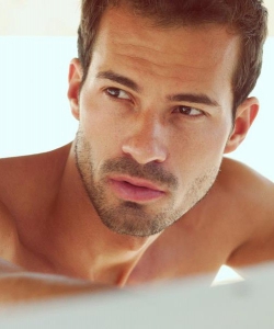 Very handsome muscle male fashion model Rado from Exit Models agency