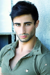 Very attractive Serbian male fashion model Luka