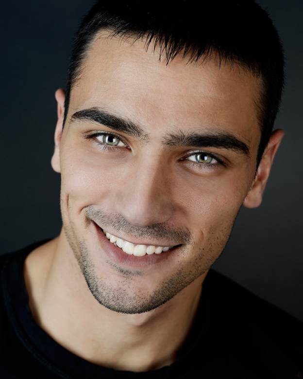 Bulgarian charming male fashion and beauty model Petar