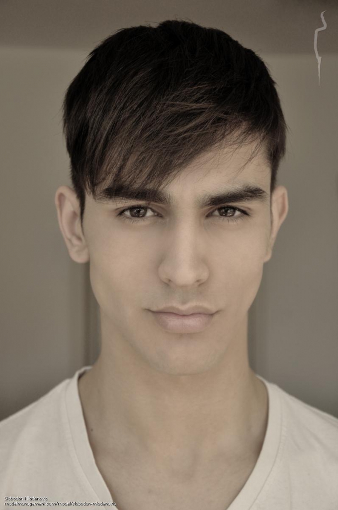 Serbian male beauty - fashion model Slobodan Mladenovic